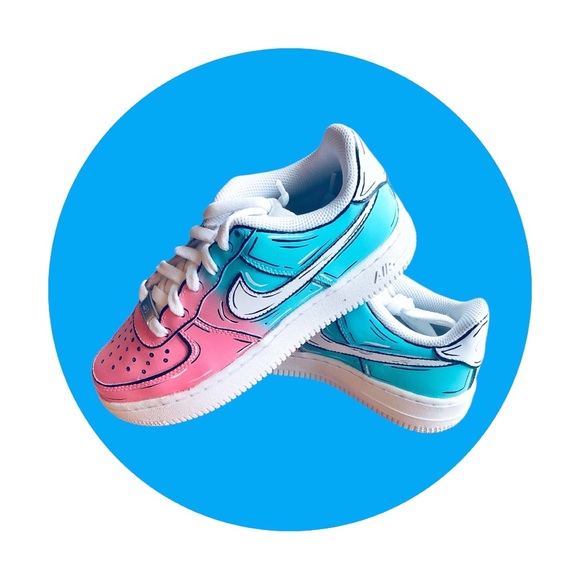 Nike | Shoes | Painted Custom Air Force One Nike Af Stylish Cool ...
